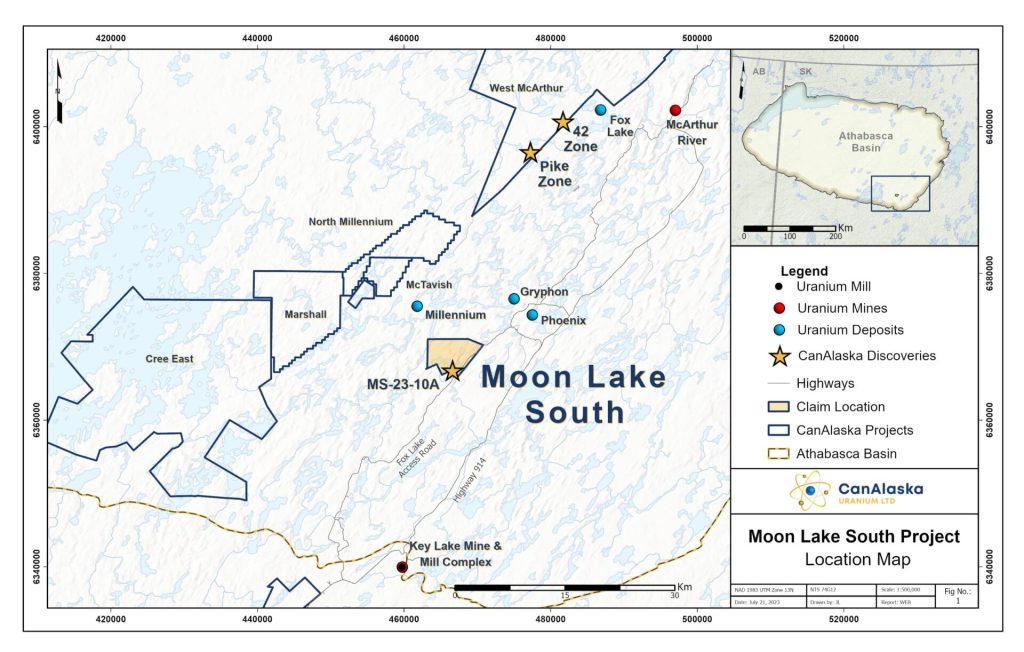 Moon Lake South – CanAlaska Uranium Ltd.